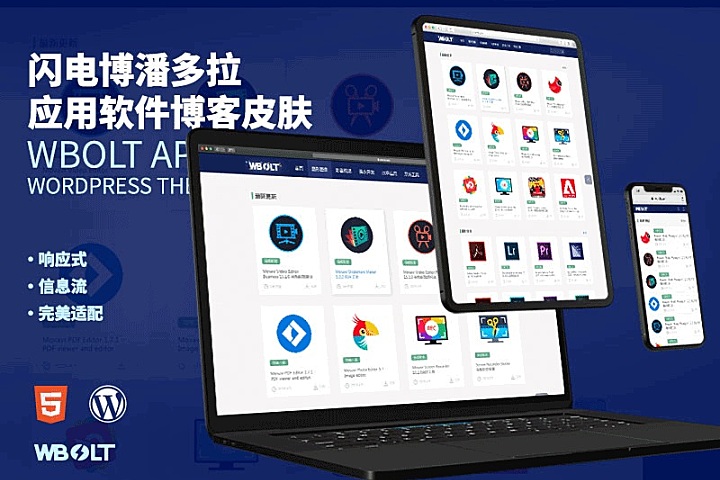 Inpandora - 免费软件下载类WordPress主题 - Npcink