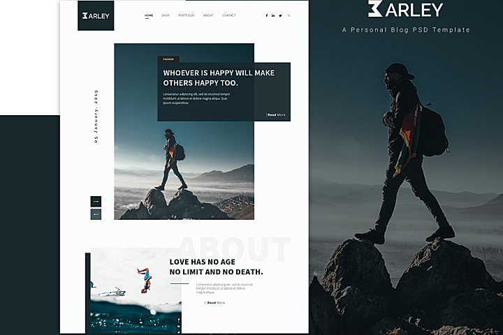 Barley - 创意个人WordPress博客主题 - Npcink