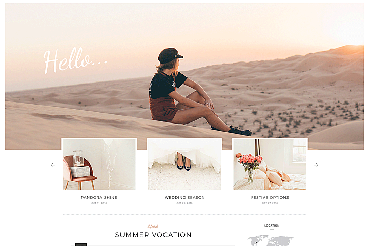 Malina - 个人WordPress博客主题 - Npcink