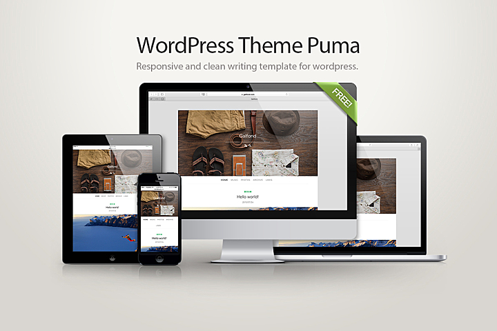 Puma - 简洁的wordpress博客主题 - Npcink