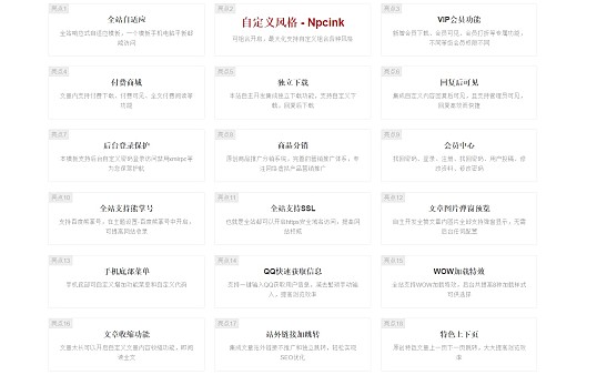 三栏列表功能介绍 - wordpress区块 - Npcink